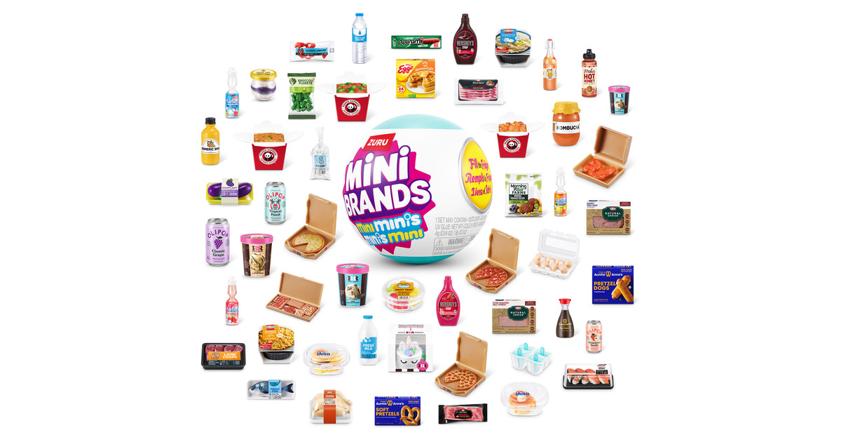 ZURU Mini Brands - Fill the Fridge Mini Minis Serie 1, Spielfigur ...