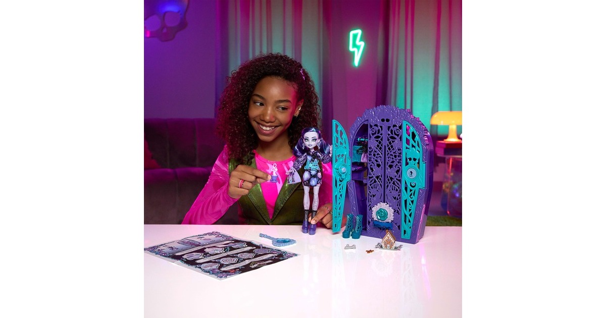 Mattel Monster High Verborgene Schätze Monster Mysteries Twyla, Puppe