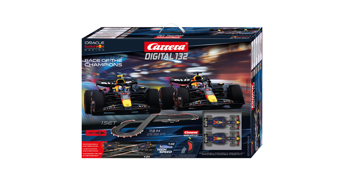 Carrera DIGITAL 132 Race of the Champions, Rennbahn