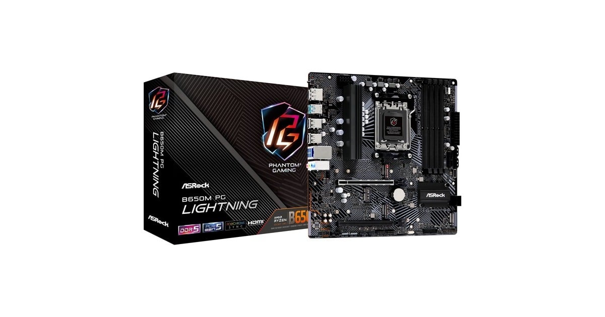Asrock B650M Pg Lightning Mainboard Rgb Led – JYZXLK