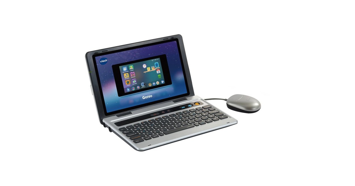 VTech Vtech Genio Lernlaptop, Lerncomputer silber Outlet