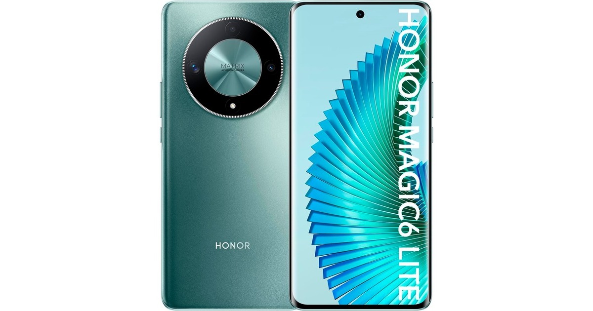 Honor Magic6 Lite 5G 256GB, Handy Midnight Black, Android, 8 GB
