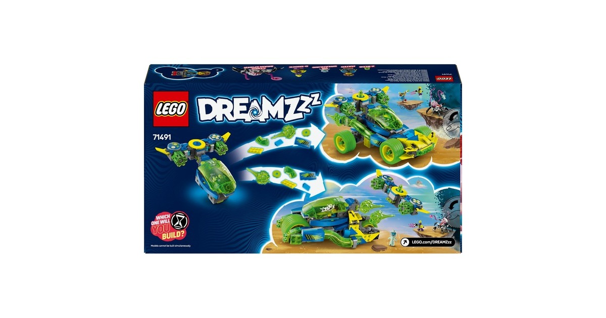 LEGO 71491 DREAMZzz Mateo mit dem Z-Blob Action Rennwagen ...