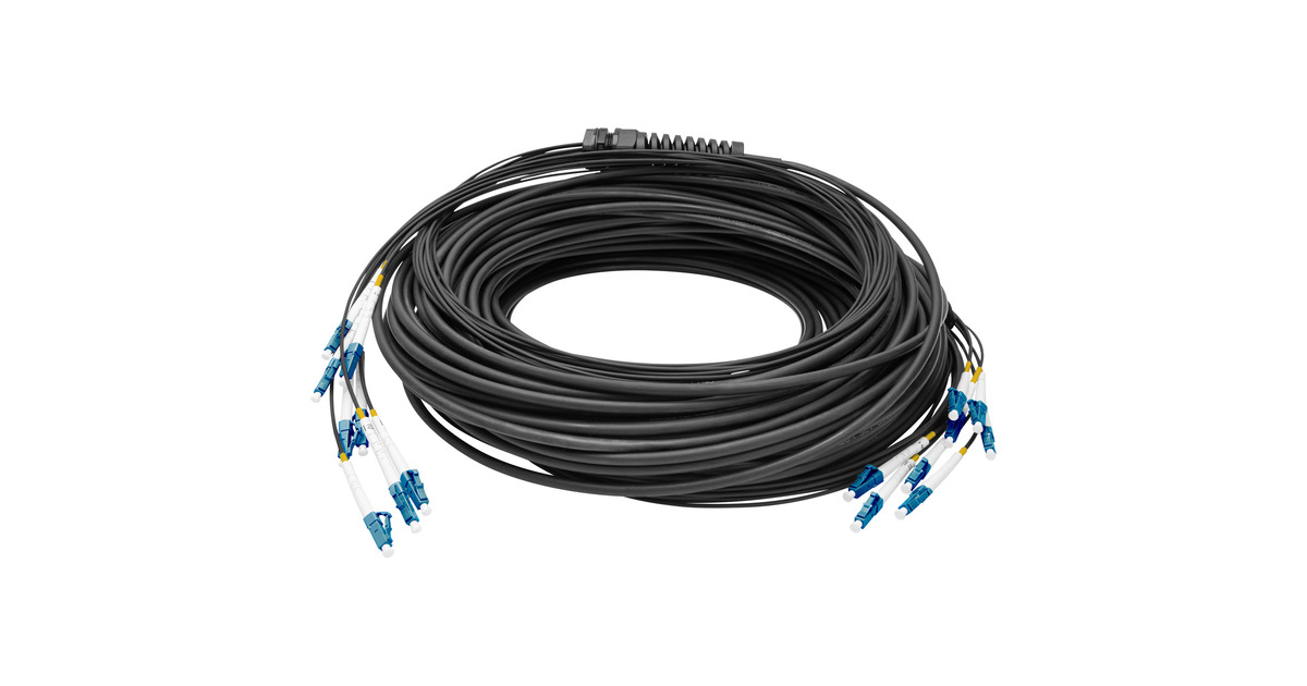 Digitus Glasfaser Universal Breakout Kabel, Duplex, LC/UPC Stecker ...