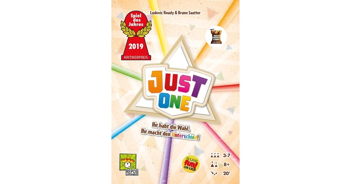 Asmodee Just One, Partyspiel Spiel des Jahres 2019