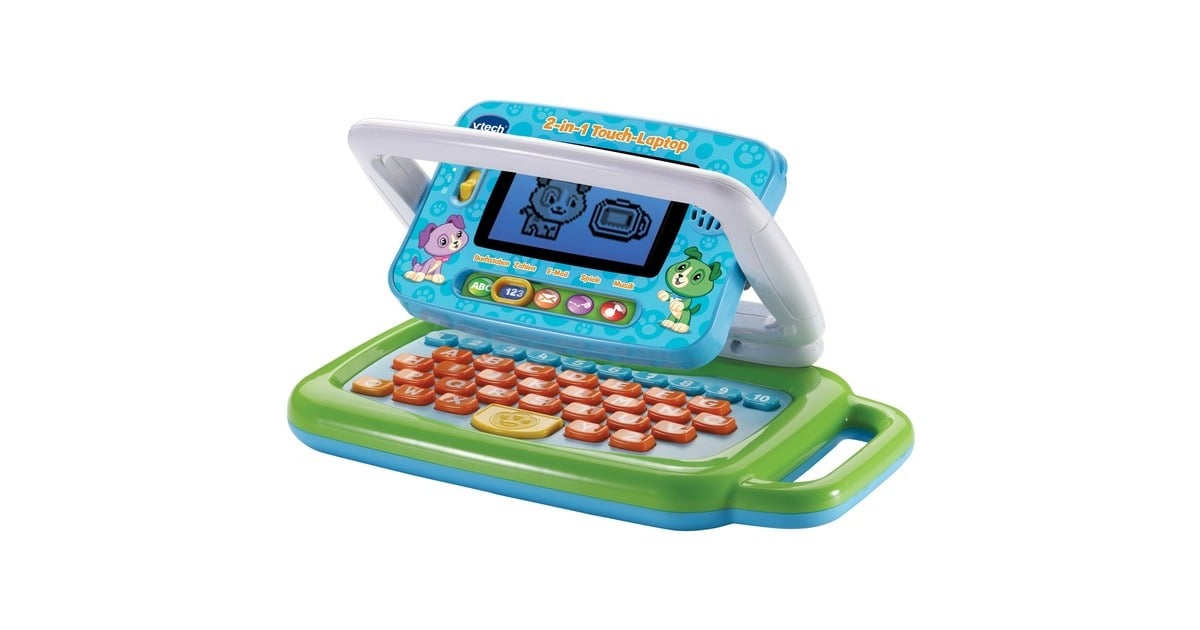 VTech 2-in-1 Touch-Laptop, Lerncomputer grün/blau