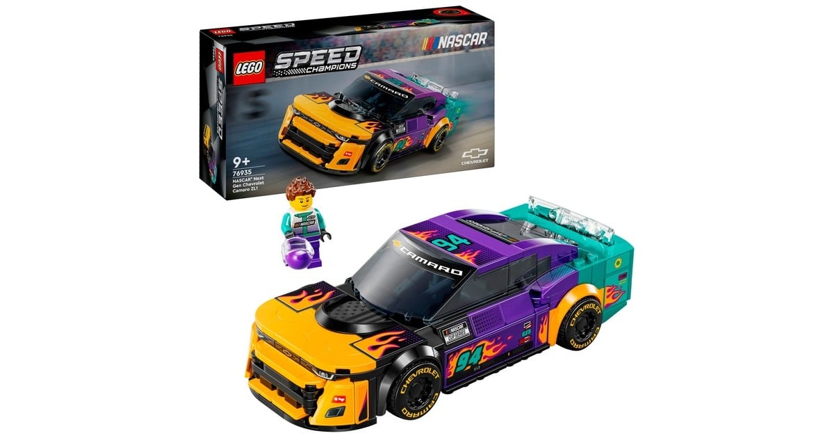 LEGO 76935 Speed Champions NASCAR Next Gen Chevrolet Camaro ZL1 ...