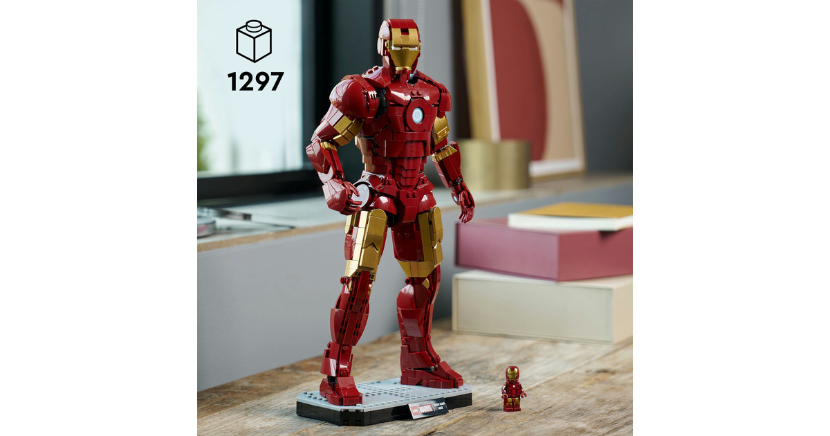 LEGO 76344 Marvel Super Heroes Iron Man Mark 3 Sammleredition ...