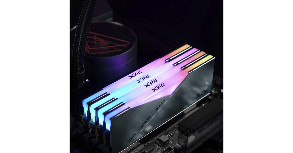 ADATA CUDIMM 48 GB DDR5-9200 (2x 24 GB) Dual-Kit, Arbeitsspeicher silber, AX5CU9200C4224G ...