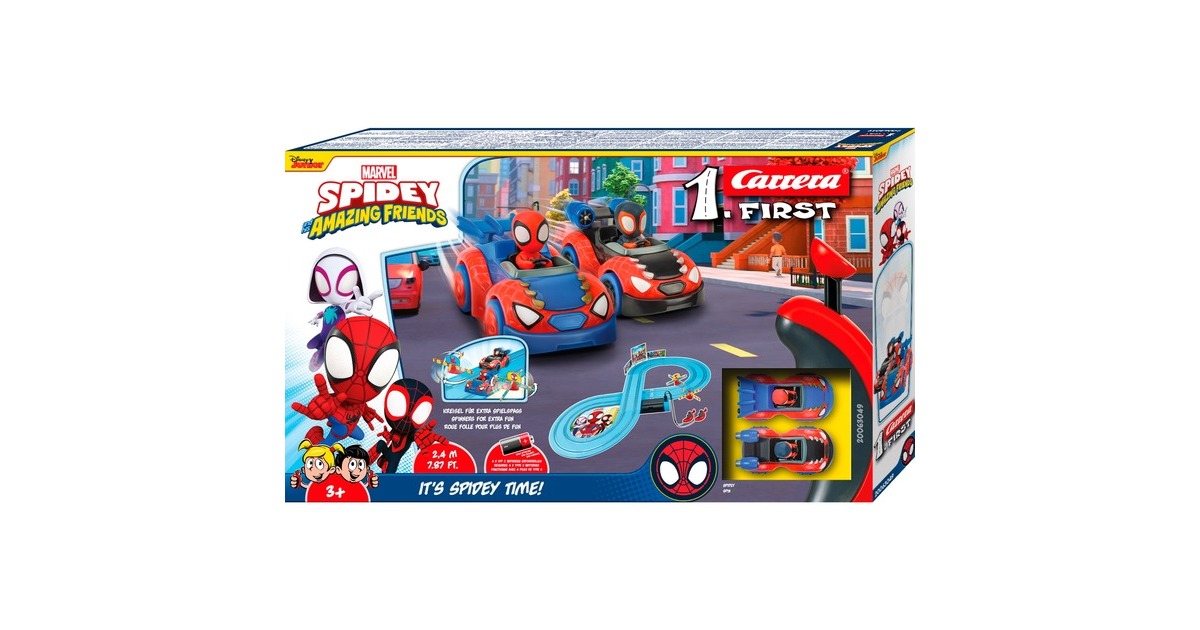 Carrera FIRST Spidey - It's Spidey Time!, Rennbahn