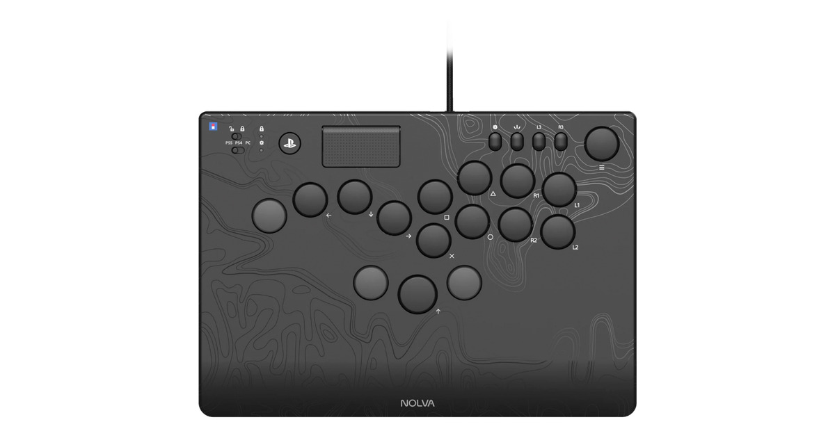 HORI NOLVA Mechanical All-Button Arcade Controller, Keypad schwarz ...