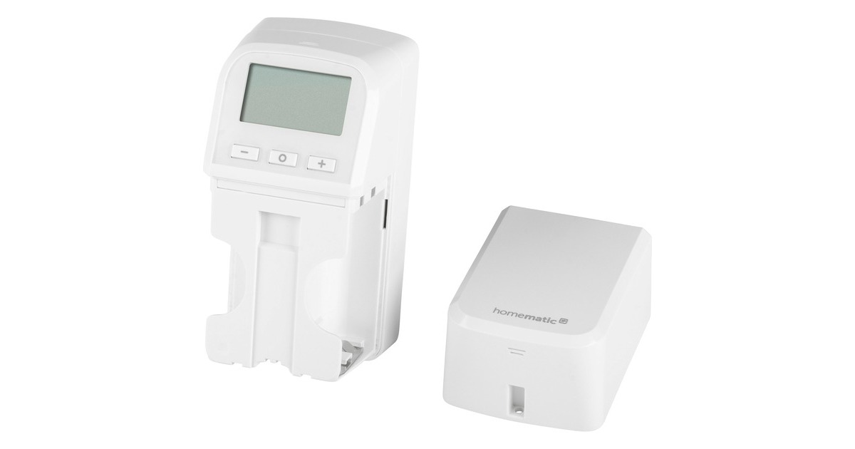 Homematic IP Heizkörperthermostat - kompakt plus (HmIP-eTRV-CL), Heizungsthermostat weiß