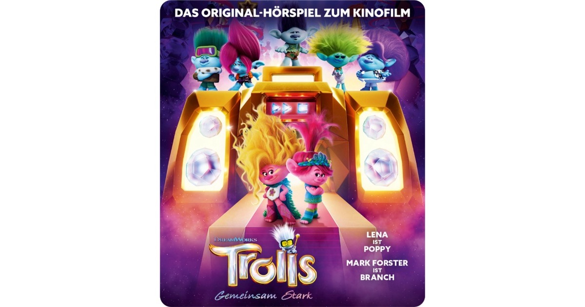 tonies Trolls - Gemeinsam Stark, Spielfigur Hörspiel