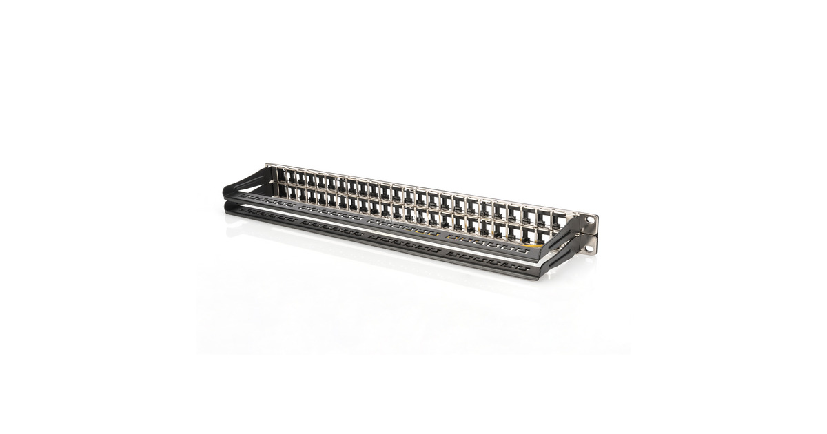 Digitus Modulares High Density Patch Panel, 24-Port, Rack Mount ...