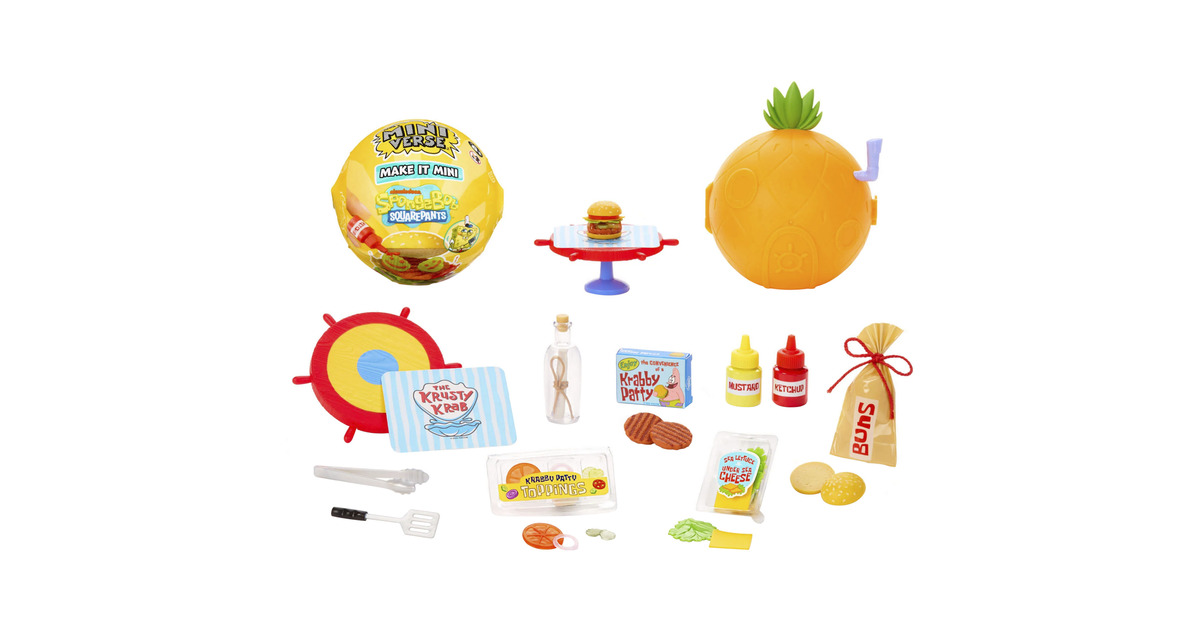 MGA Entertainment MGA's Miniverse - Make It Mini Spongebob, Basteln ...