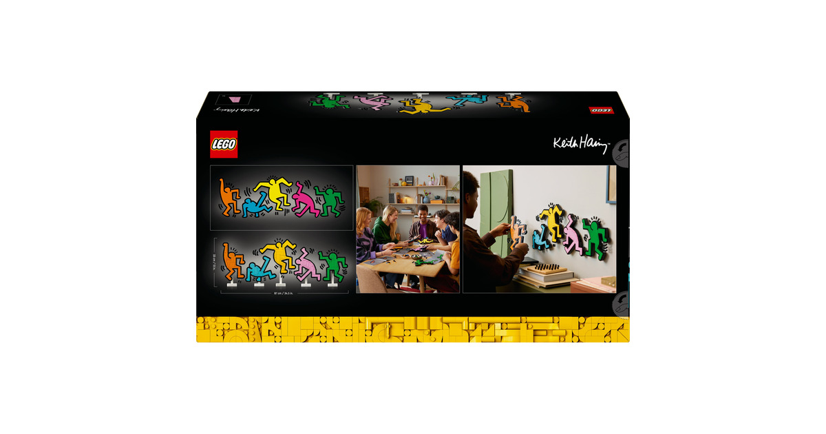LEGO 31216 Art Keith Haring - Tanzende Figuren, Konstruktionsspielzeug