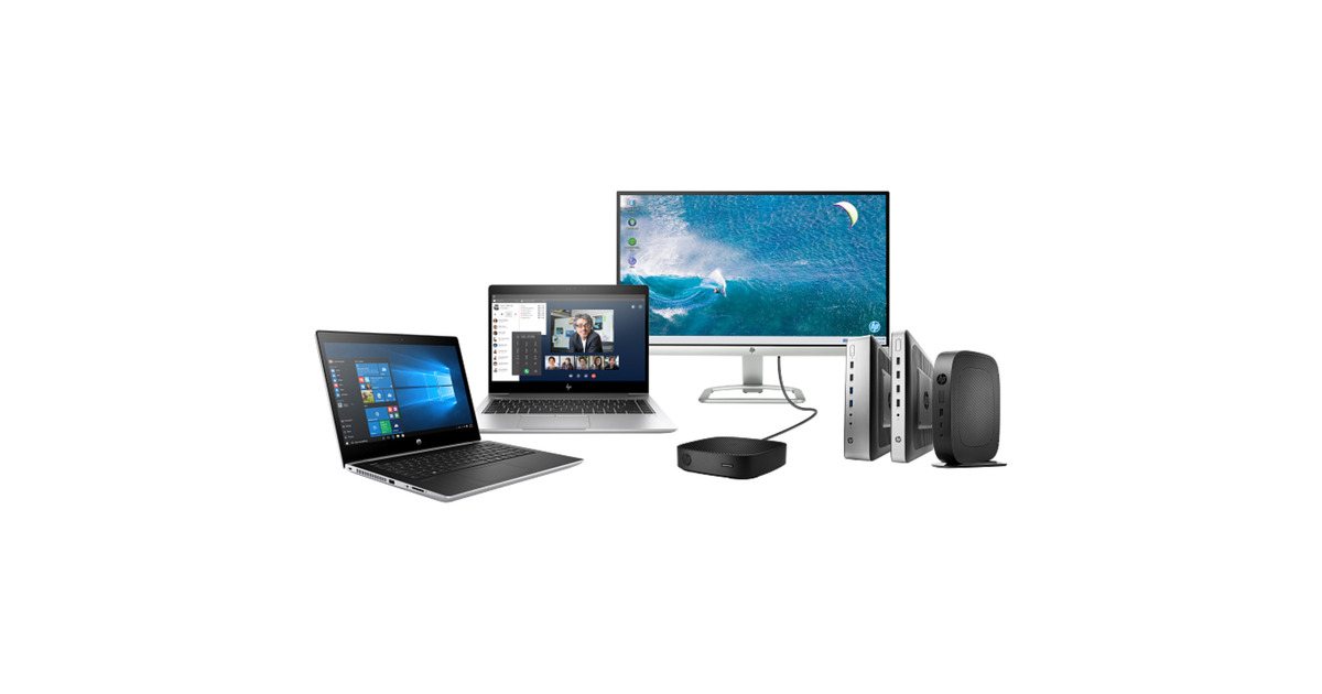 HP Pro t550 Thin Client (5H0X2EA), Mini-PC schwarz, IGEL OS