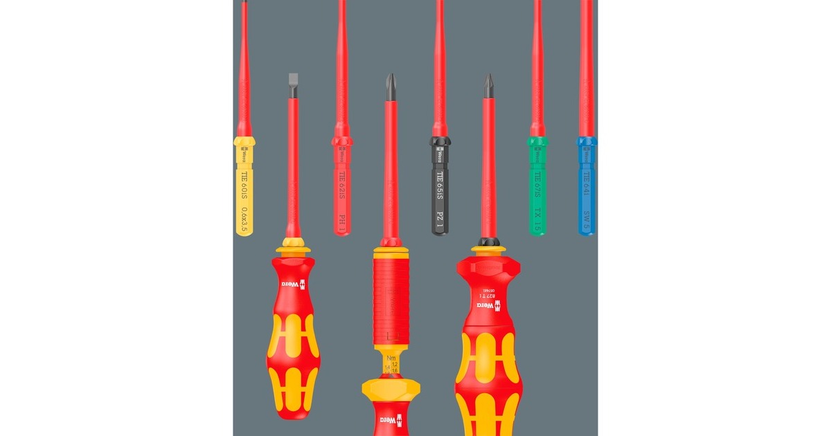 Wera Kraftform Kompakt VDE 18 Universal 1 Tool Finder, 18-teilig ...