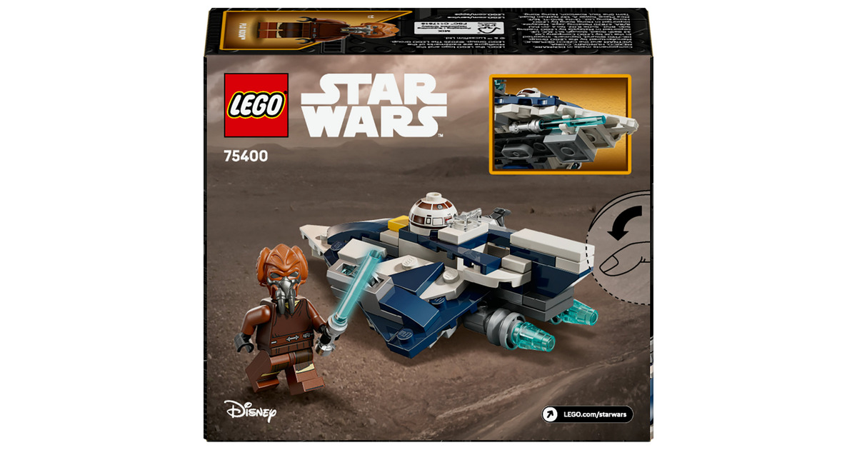 LEGO 75400 Star Wars Plo Koons Jedi Starfighter Microfighter ...