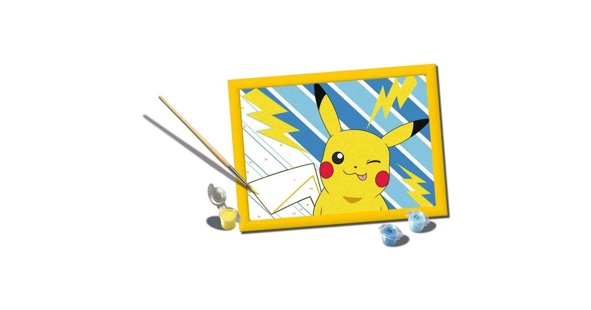 Ravensburger CreArt - Freches Pikachu, Malen