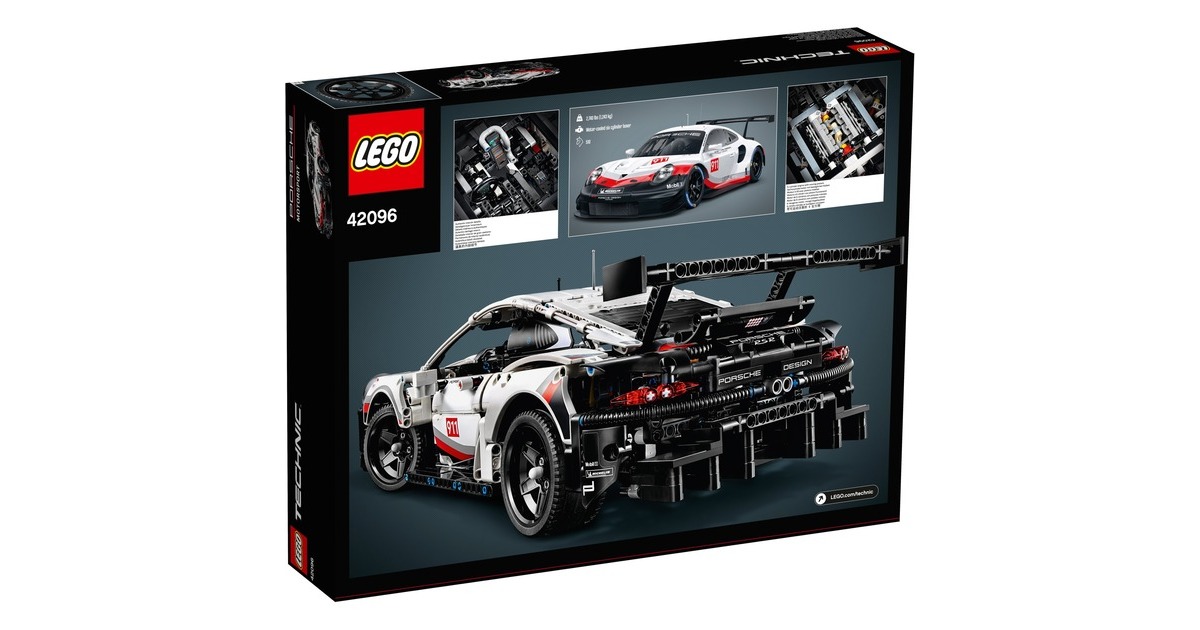 LEGO 42096 Technic Porsche 911 RSR, Konstruktionsspielzeug Outlet
