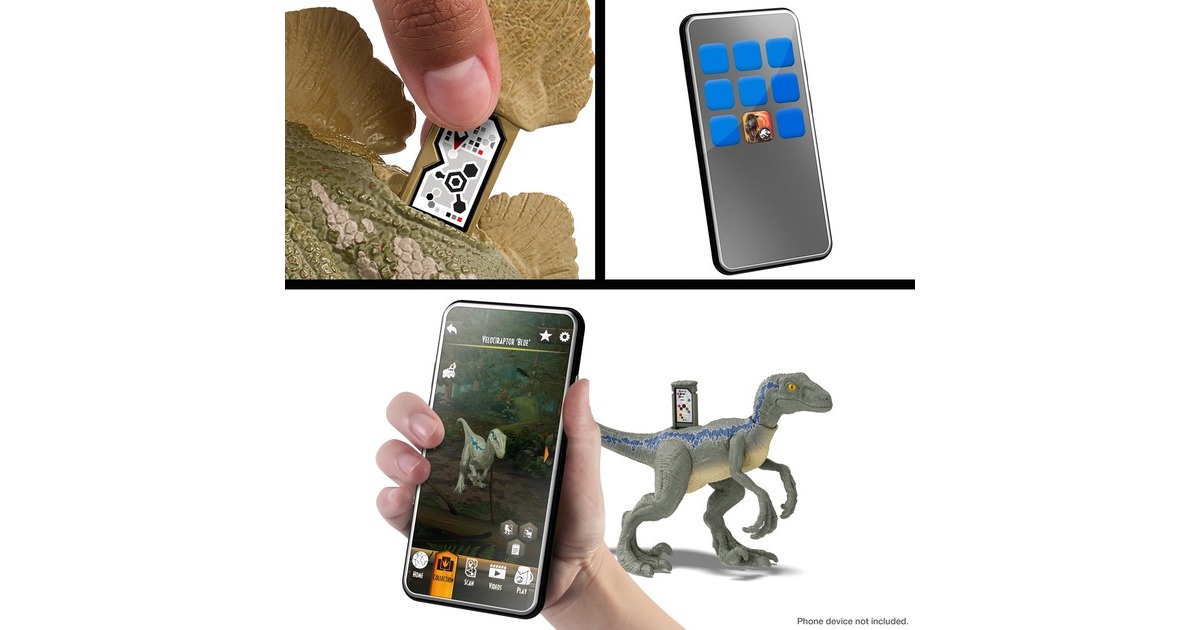 Mattel Jurassic World Ruthless Rampage Allosaurus, Spielfigur mit ...