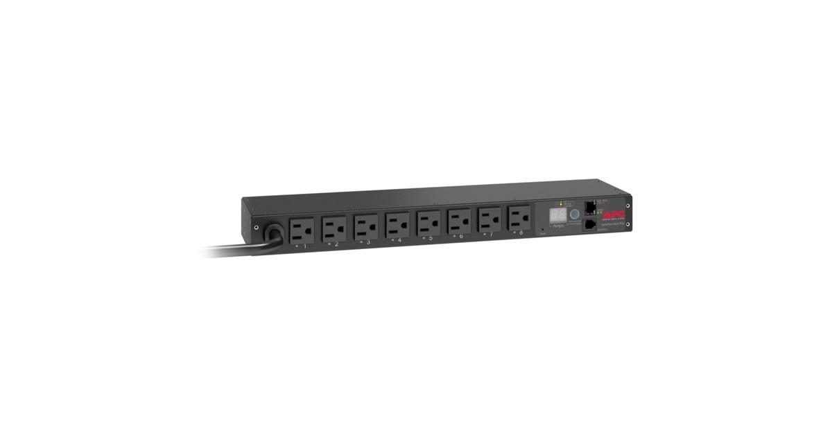 APC Rack PDU AP7900B, Switched, 1HE, Stromsteuerung schwarz