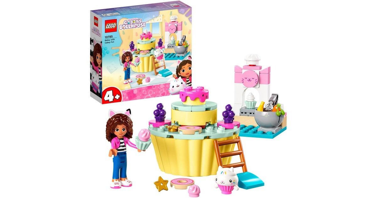 LEGO 10785 Gabby's Dollhouse Kuchis Backstube, Konstruktionsspielzeug