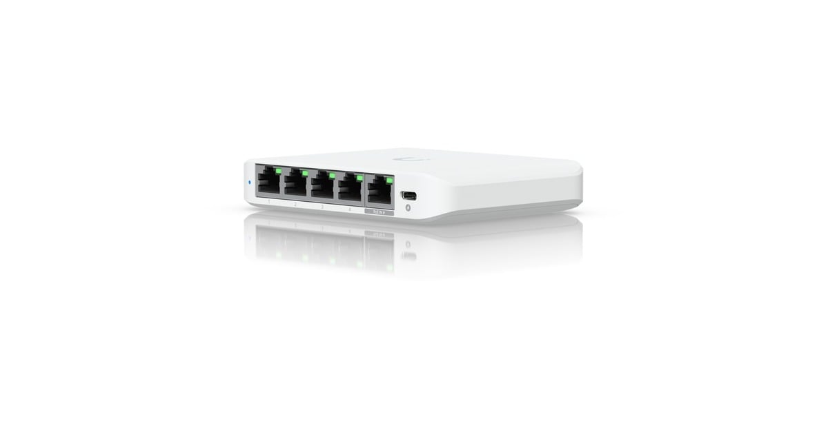Ubiquiti USW FLEX Mini 2.5G, Switch Outlet