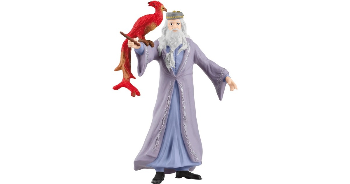 Schleich Wizarding World Harry Potter - Dumbledore & Fawks, Spielfigur