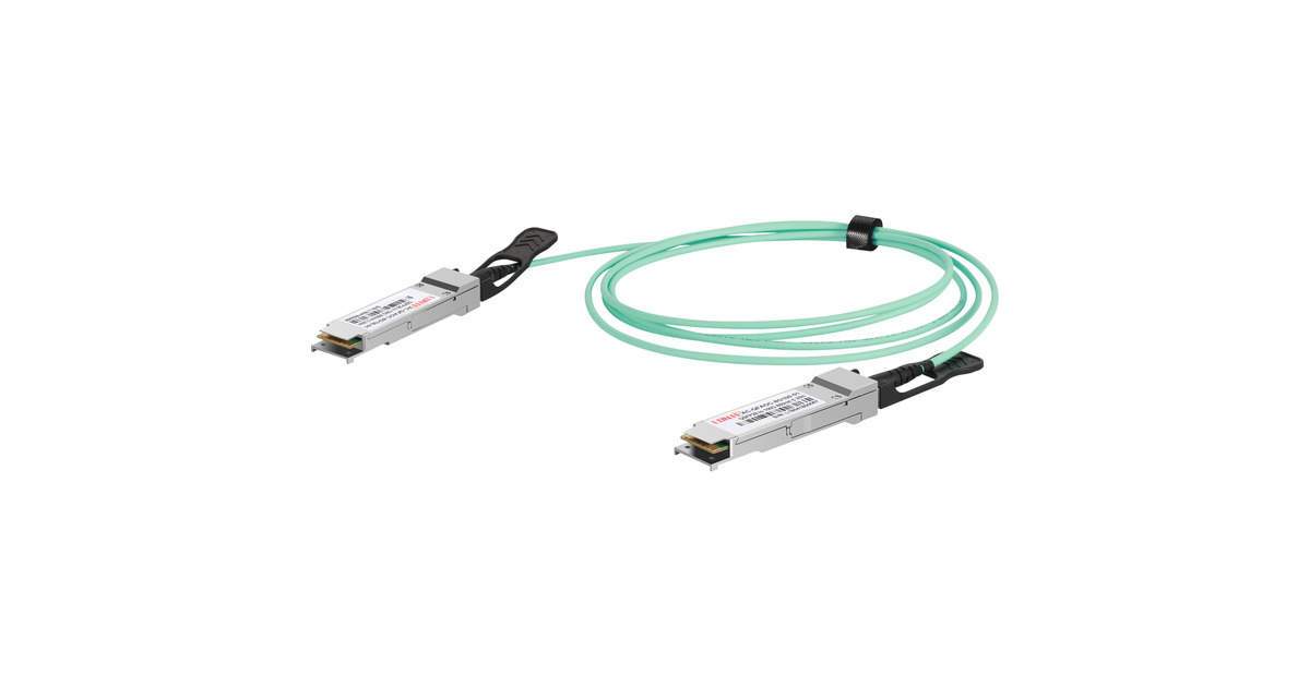 Digitus 100G QSFP28 zu QSFP28 Active Optical Kabel 10m