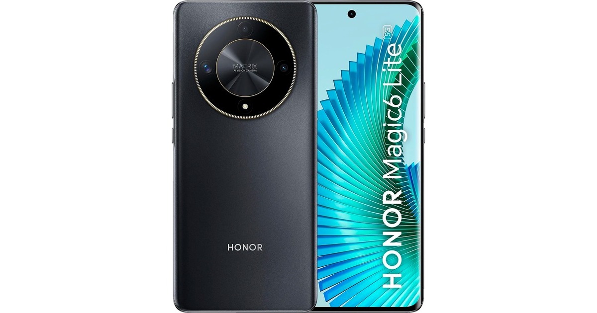 Honor Magic6 Lite 5G 256GB, Handy Midnight Black, Android, 8 GB