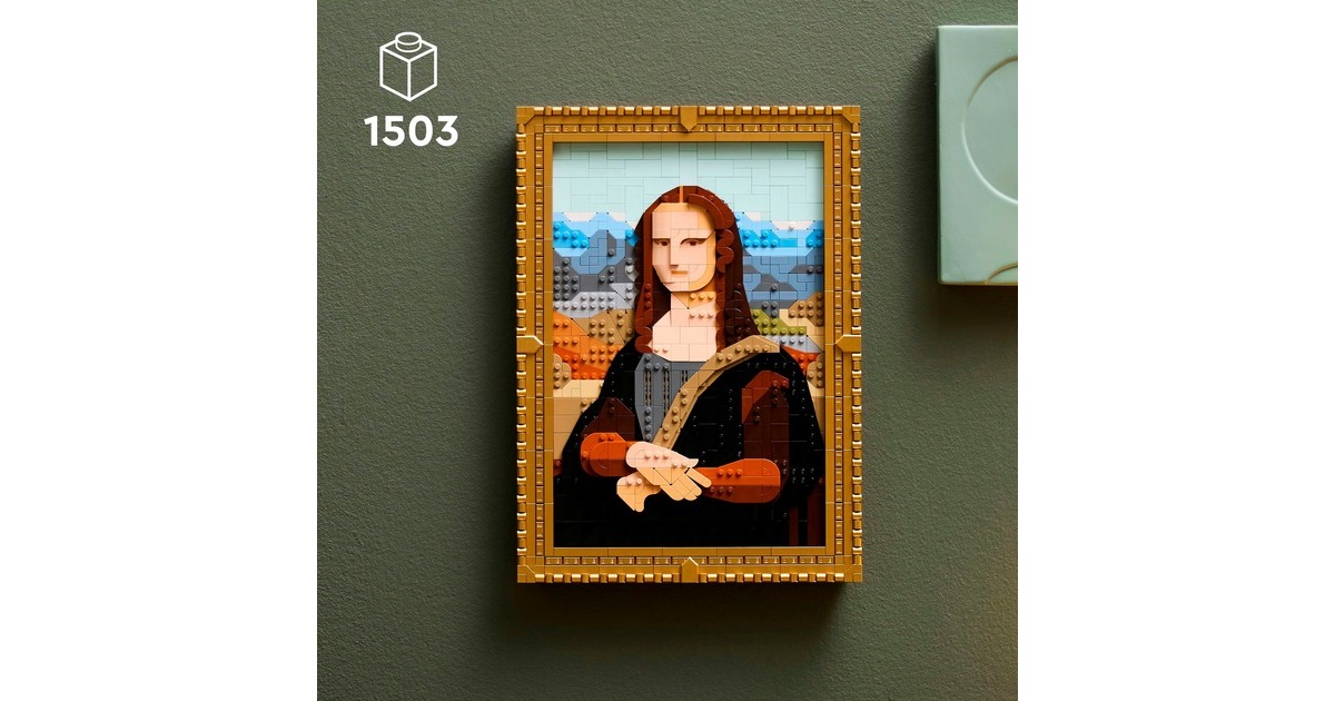 LEGO 31213 Art Mona Lisa, Konstruktionsspielzeug Outlet