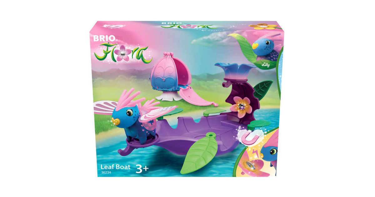 BRIO Flora - Lilys Blätter-Boot, Spielfigur