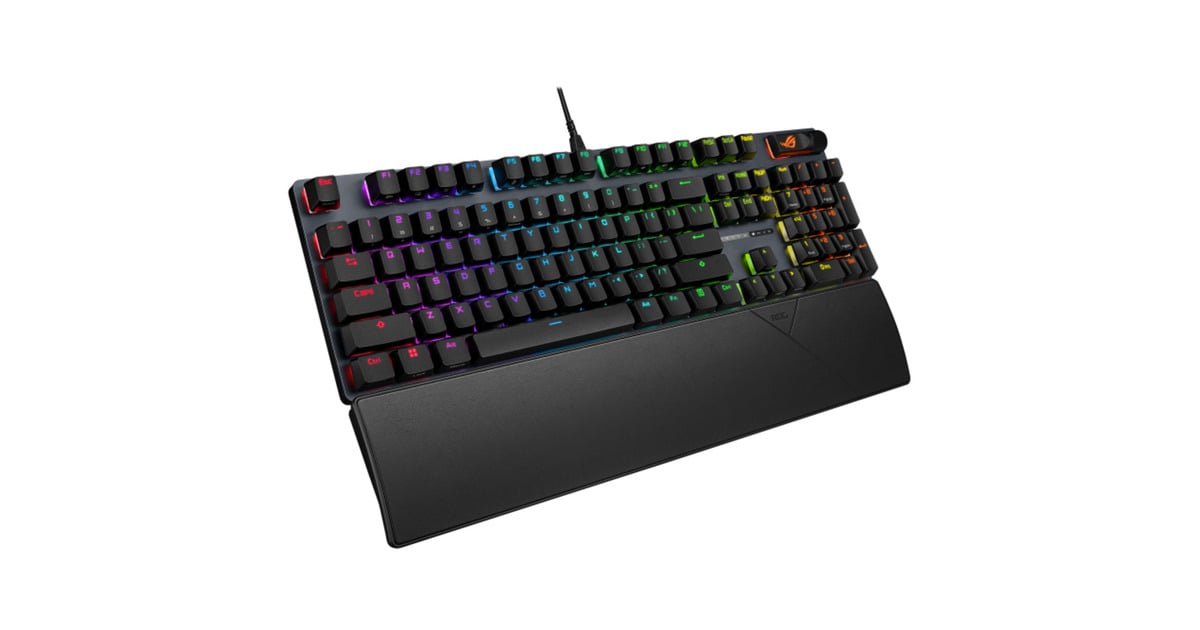 ASUS ROG STRIX SCOPE II X, Gaming-Tastatur schwarz, CH-Layout, ROG NX Snow