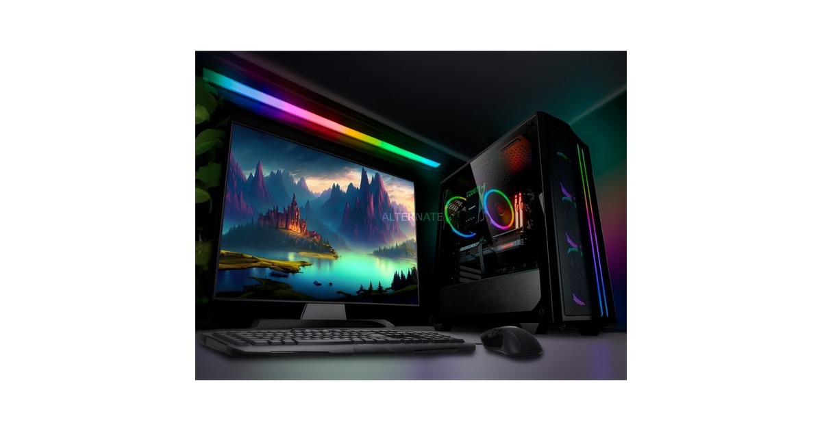 ALTERNATE Gaming-PC Window Edition • RTX 4060 Ti • Intel® Core™ i5 ...