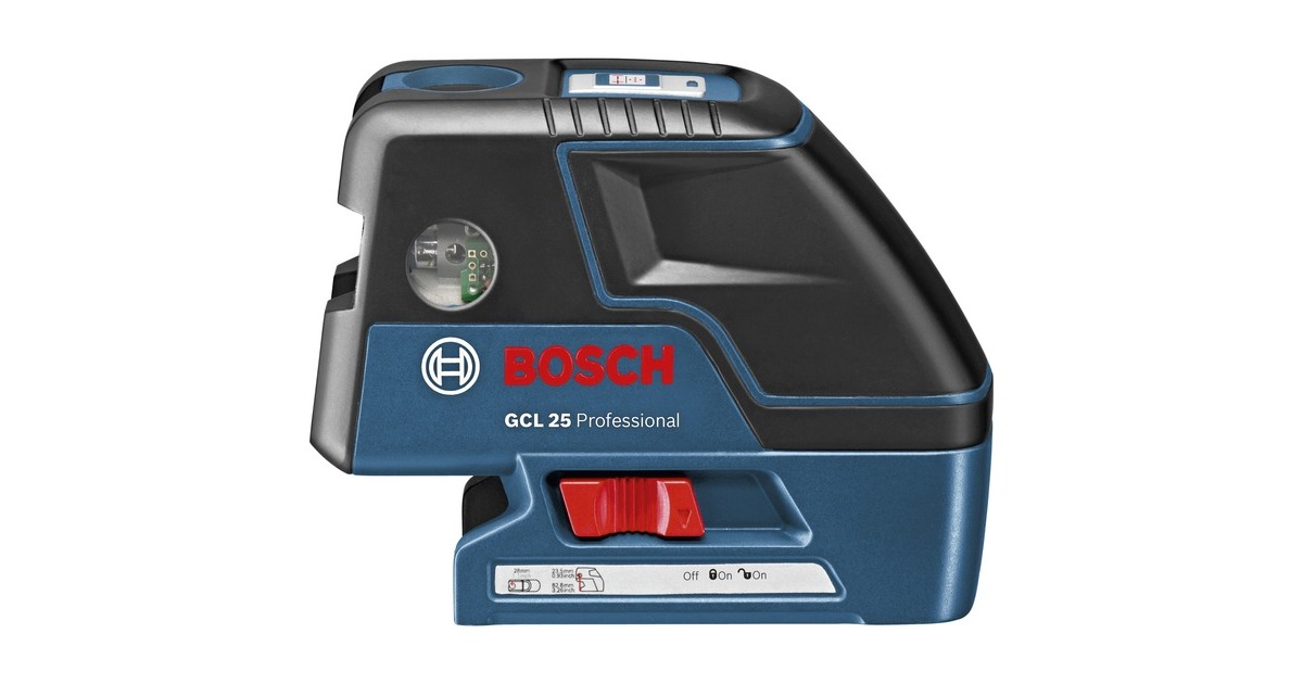 Bosch Professional Kombilaser GCL 25 Professional, Kreuzlinienlaser ...