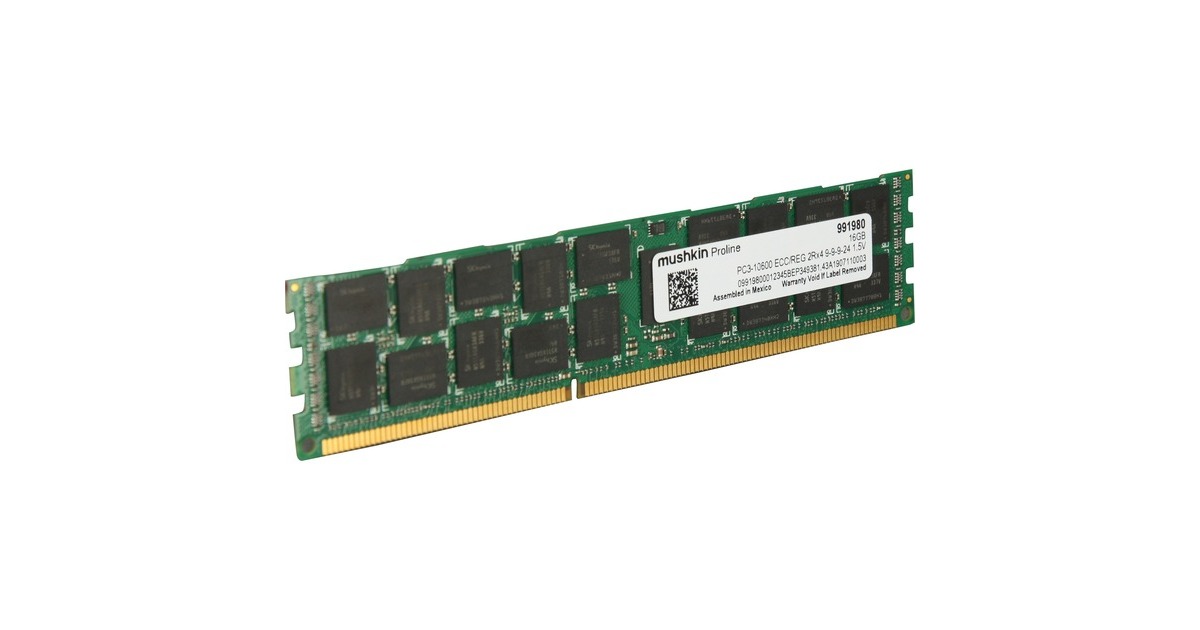 Mushkin DIMM 16 GB DDR3-1333 , Arbeitsspeicher 991980, Proline