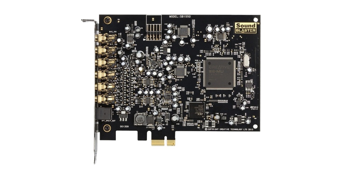 Creative Sound Blaster Audigy Rx, Soundkarte Outlet
