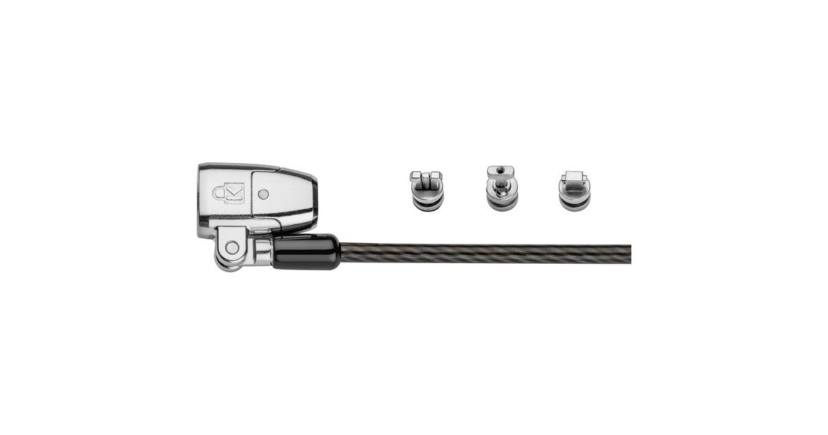 Kensington ClickSafe 2.0 Universelles 3-in-1 Schloss schwarz