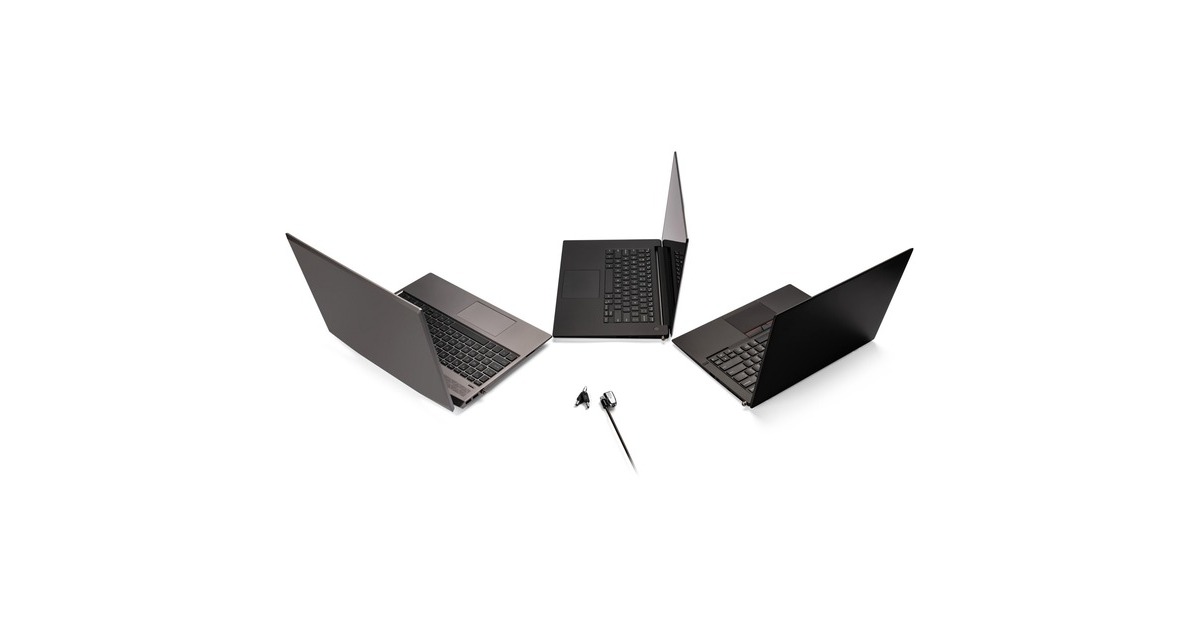 Kensington ClickSafe 2.0 Universelles 3-in-1 Schloss schwarz