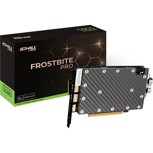INNO3D GeForce RTX 5080 ICHILL FROSTBITE PRO, Grafikkarte DLSS 4, 3x ...