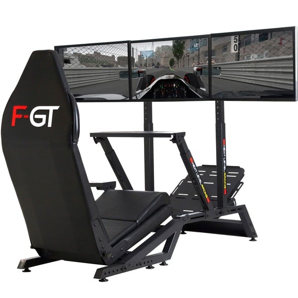 Next Level Racing F-GT Rennsimulator-Cockpit, Sim Rig schwarz