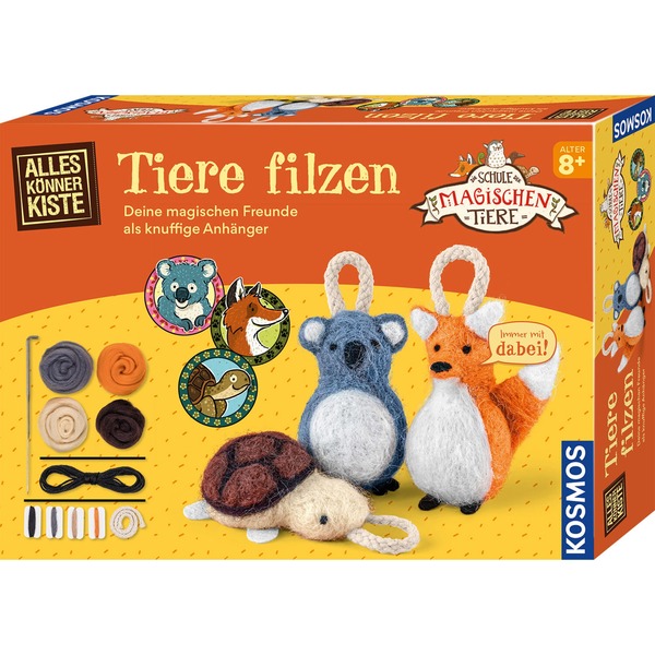 Kosmos Die Schule der magischen Tiere - Tiere filzen, Basteln